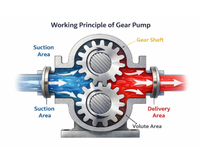 Gear Pump - Buy Rotary Gear Pump Online at Best Price | Unique Pump Systems